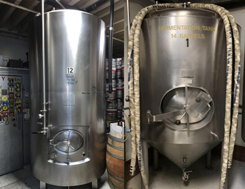 Used Storage Tanks from Used-Brewing-Equipment.com