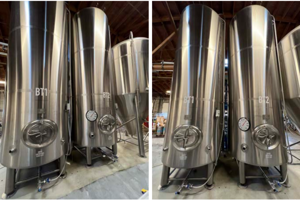 Fermenters and Storage Tanks from Used Brewing Equipment